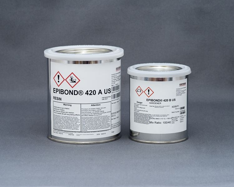 Authorized Distributor Epibond 420 A/B, Epibond® 420 A/B Toughened Epoxy Adhesive On Integral ...
